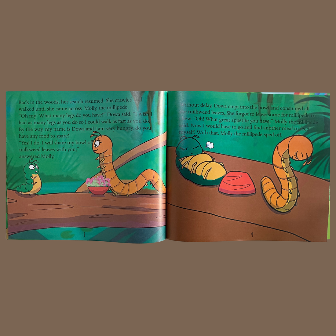 Dowa the caterpillar who could not stop eating – Booksie
