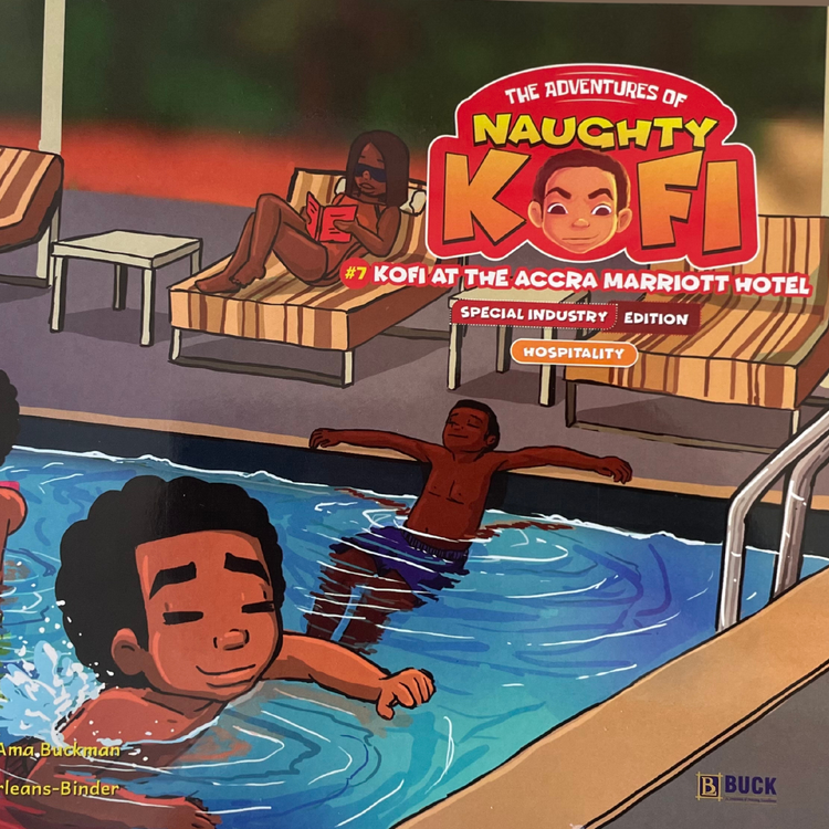Kofi at the Accra Marriott hotel – Booksie